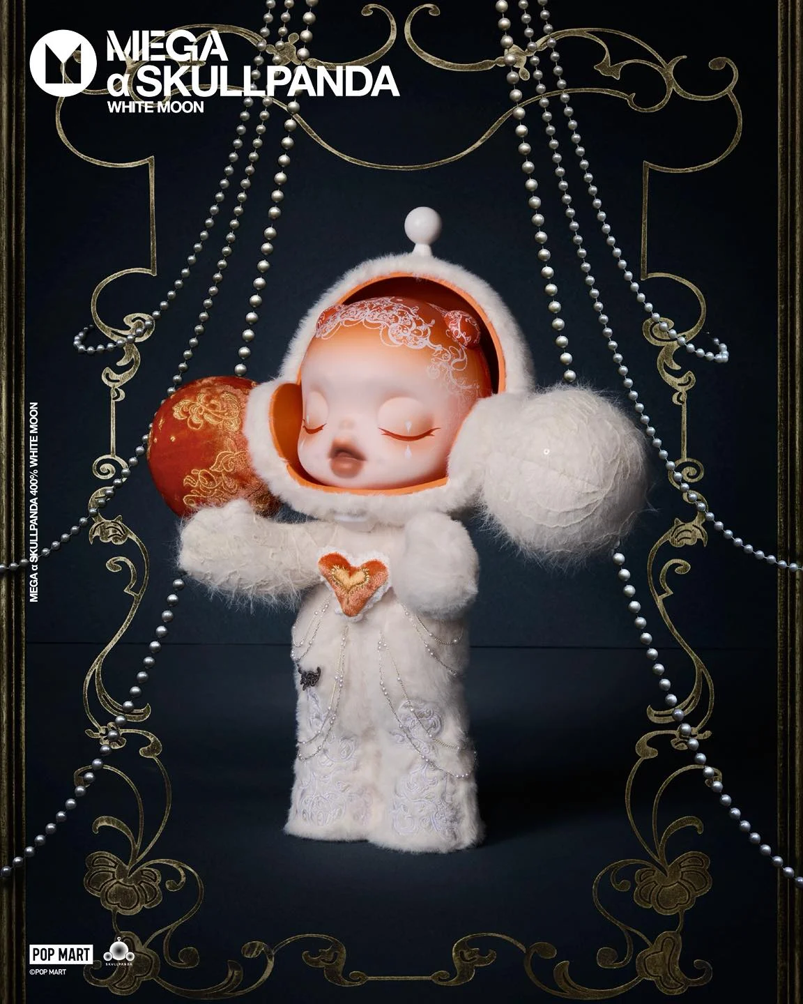 Skullpanda MEGA SKULLPANDA White Moon